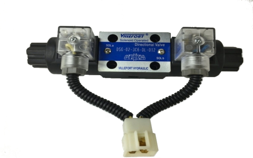 Hydraulisk kontrollventil - Elstyrt til KDG5 22,5HP - Wee.no