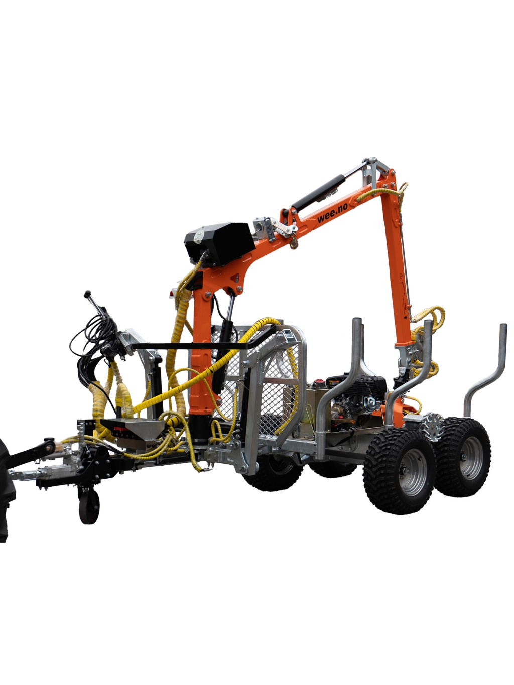 Tømmerhenger Voss med bremser traktor og ATV - Wee.no