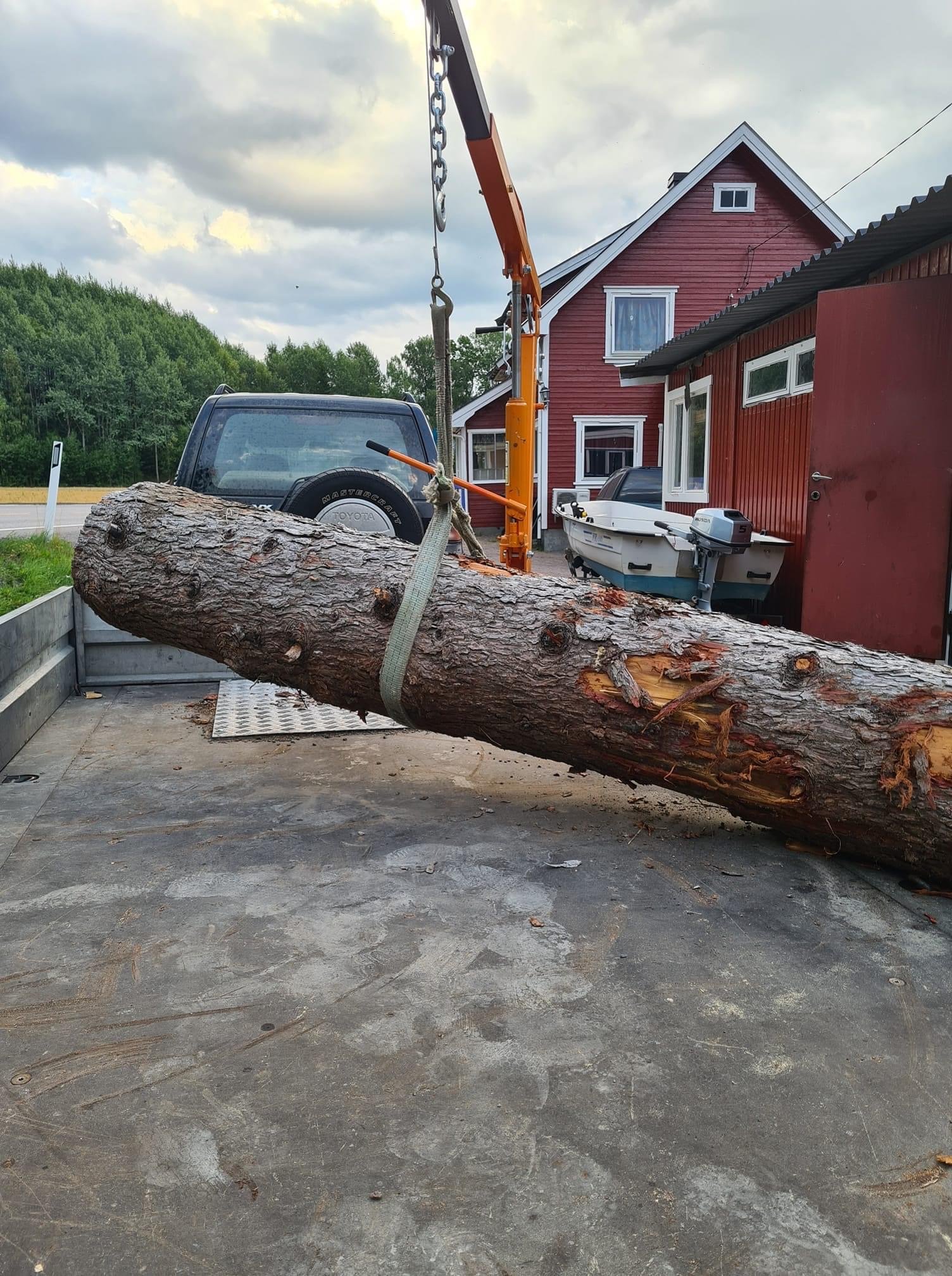 Kran Preben varmgalvanisert med vinsj 500 kg - Wee.no