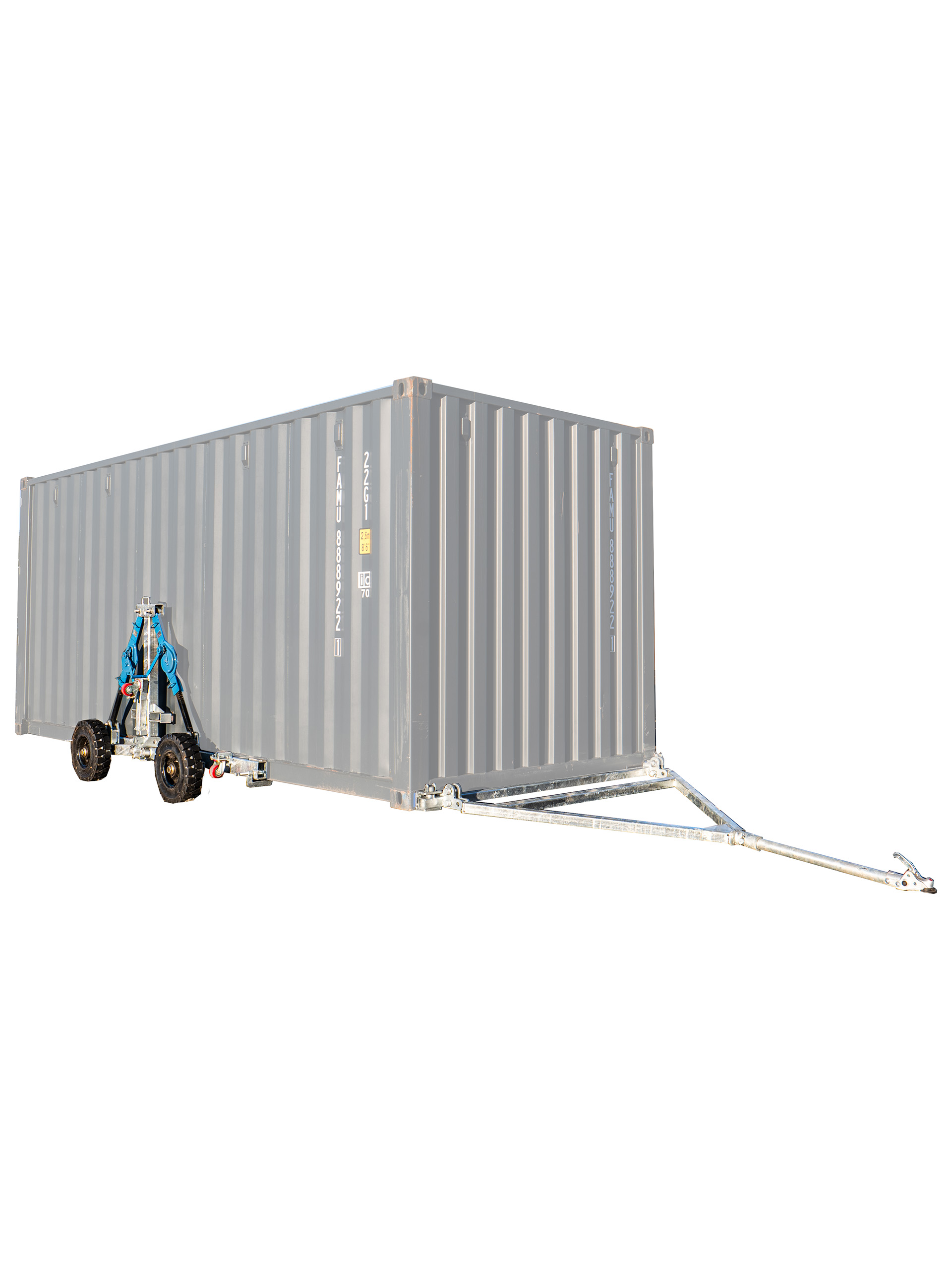 Containerhjul Transport og Løft 2i1 20 tonn - Wee.no