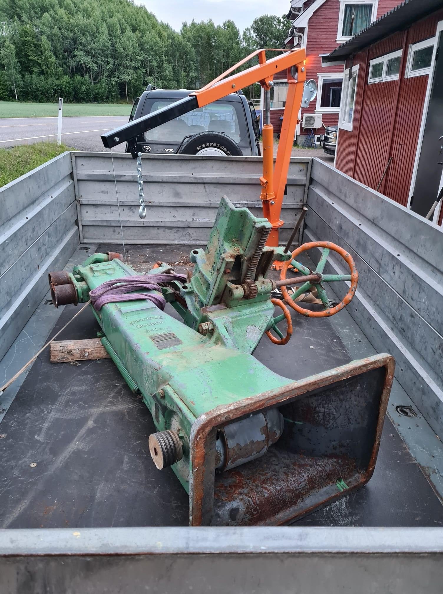 Kran Preben varmgalvanisert med vinsj 500 kg - Wee.no