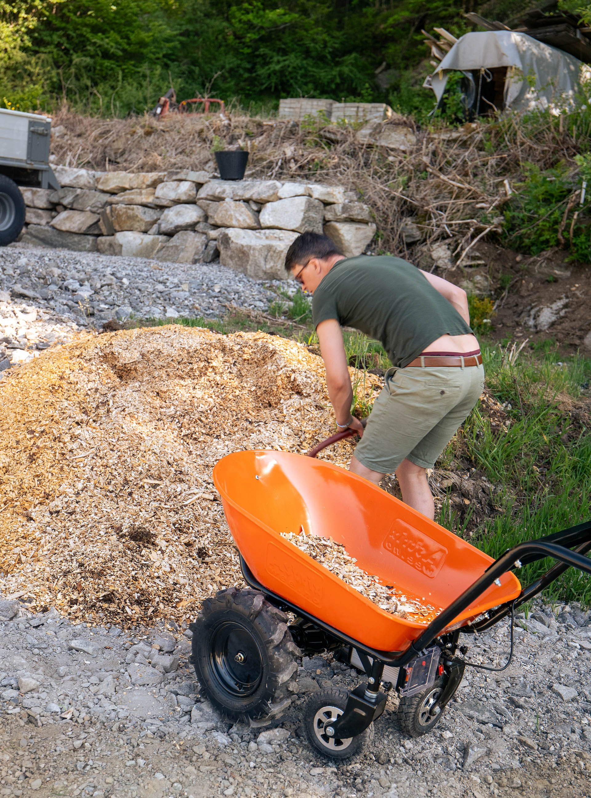 Astrix 6 elektrisk trillebår - Wee.no