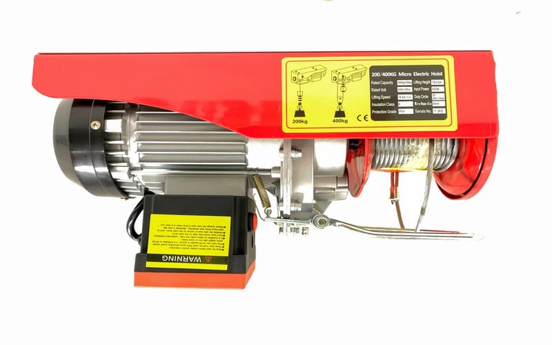 Elektrisk vinsj 400 kg RADIO STYRING - Wee.no