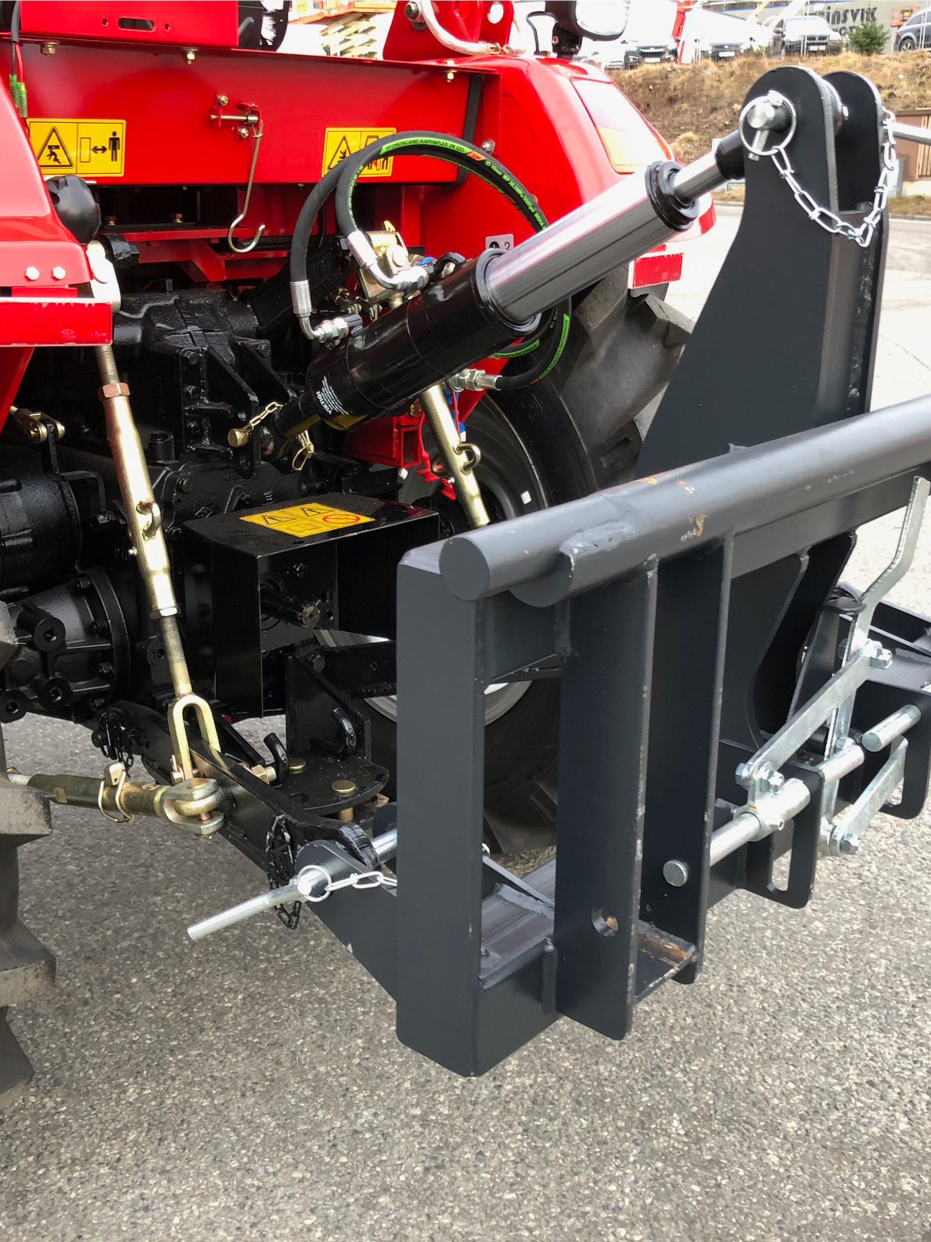 Adapter til 3-punkt til SMS og Euro - Wee.no