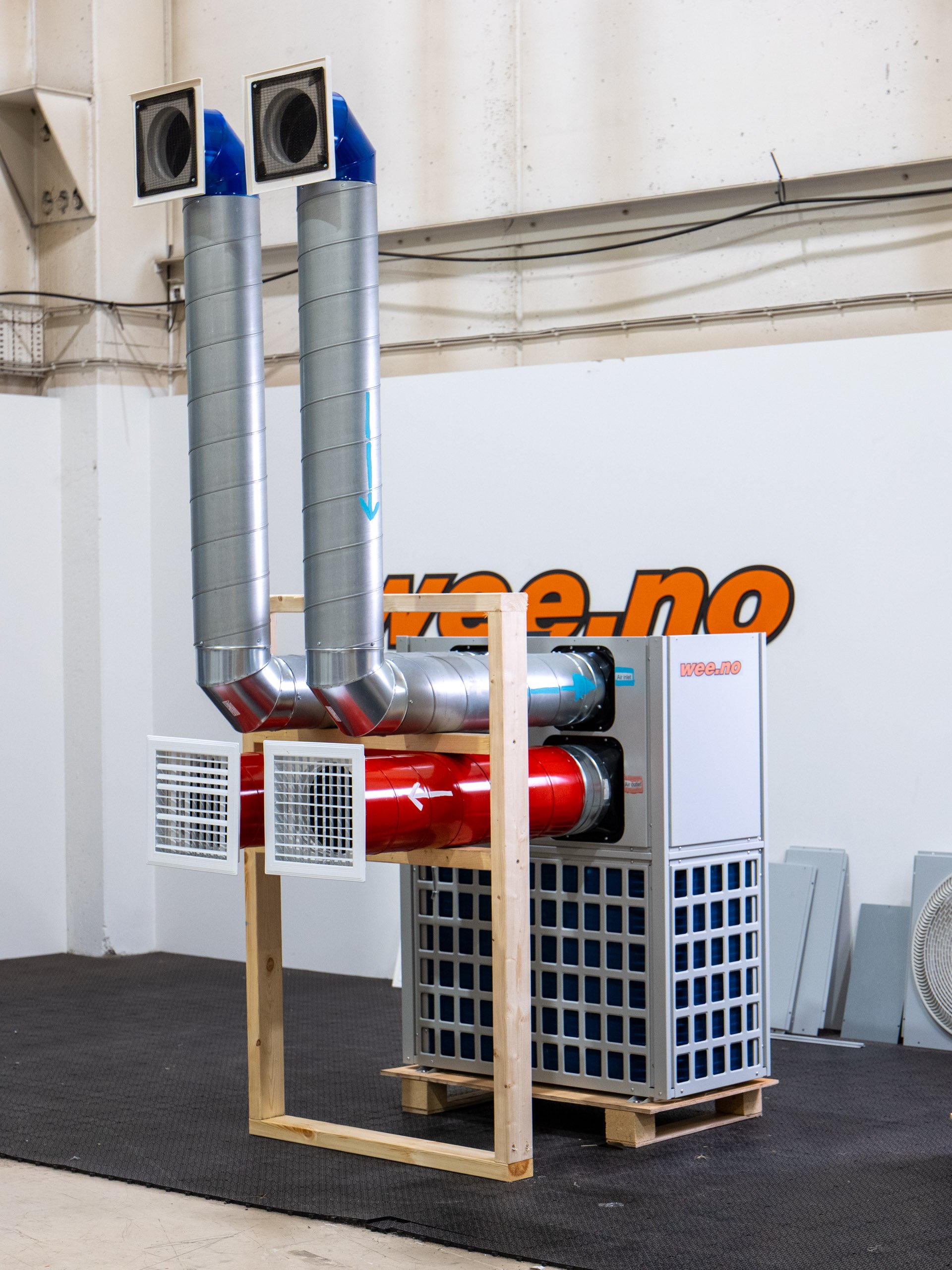 Alt-i-en varmepumpe 16 kW inverter luft/luft - Wee.no