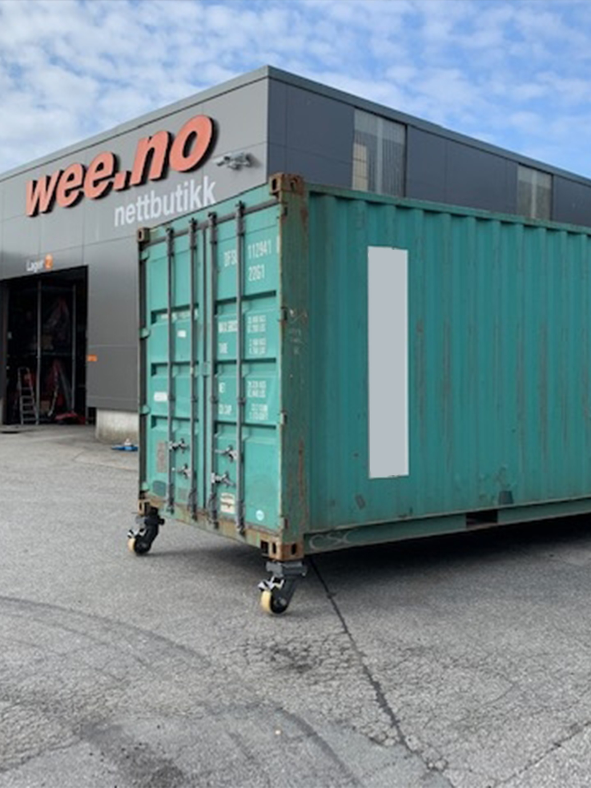 Containerhjul 3 tonn pr.stykk - Wee.no