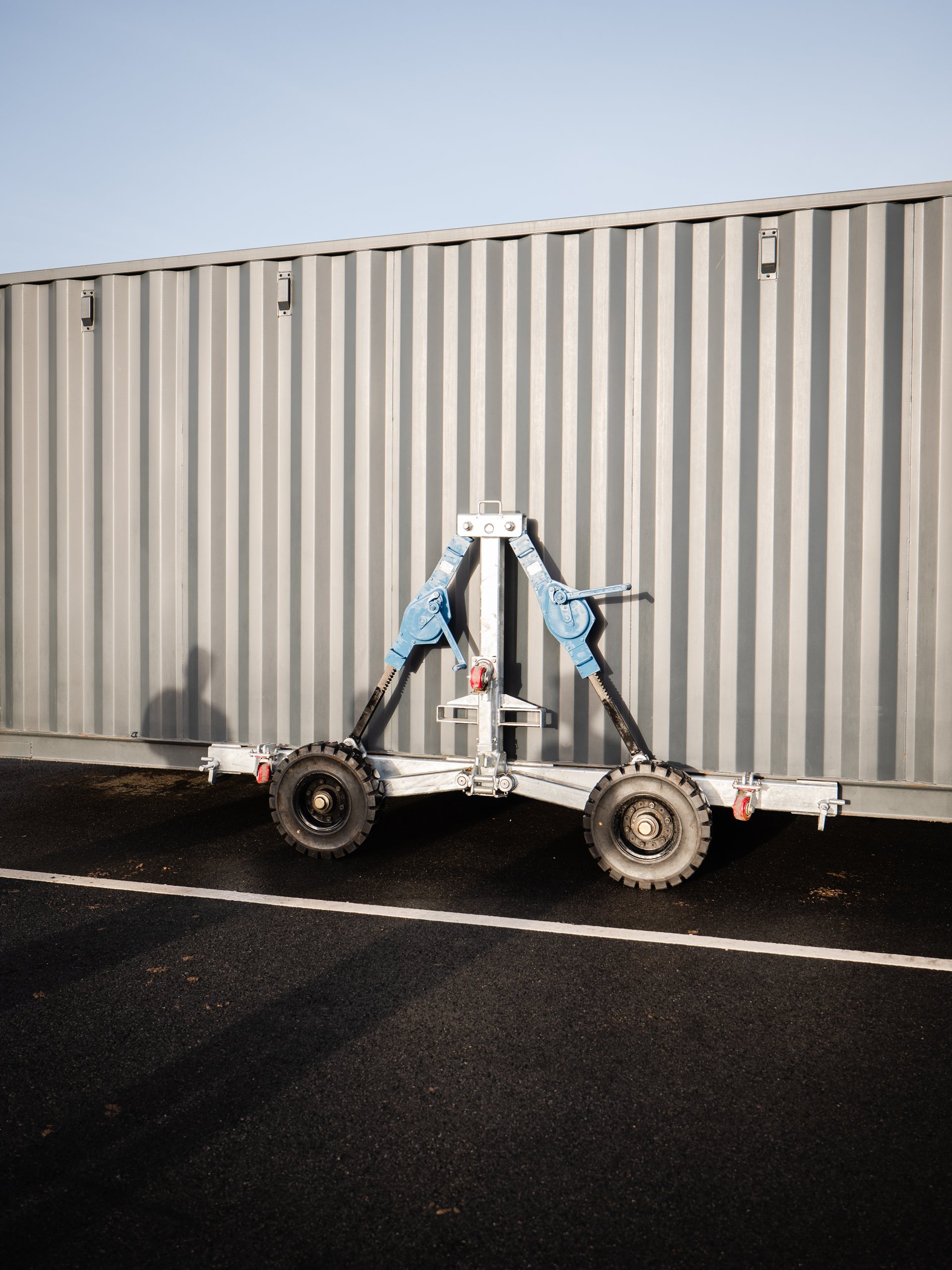 Containerhjul transport og løft 2i1 10 tonn - Wee.no