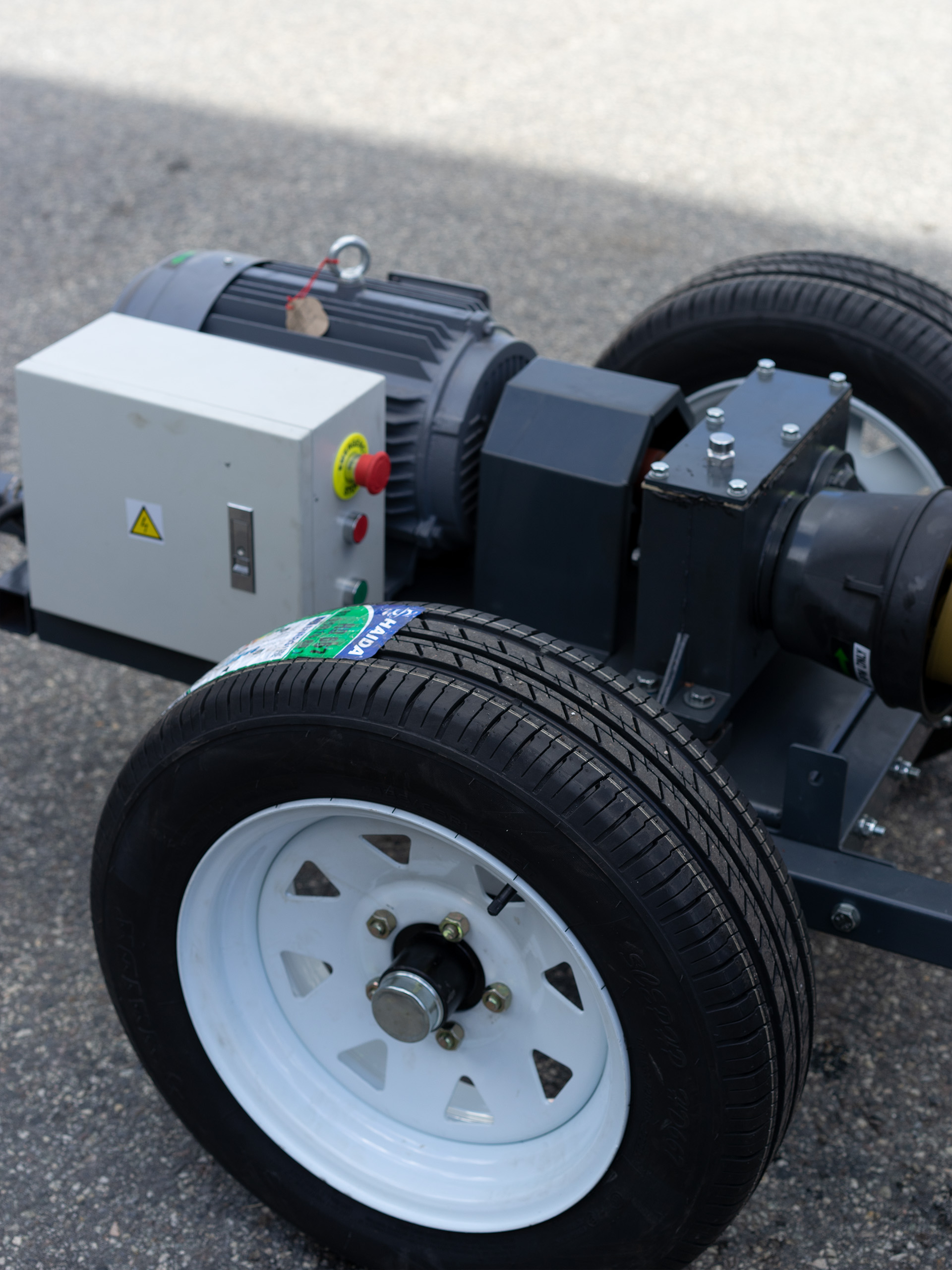 El-motor 7.5 kw 220 volt 3 fas IE3 - PTO - Wee.no