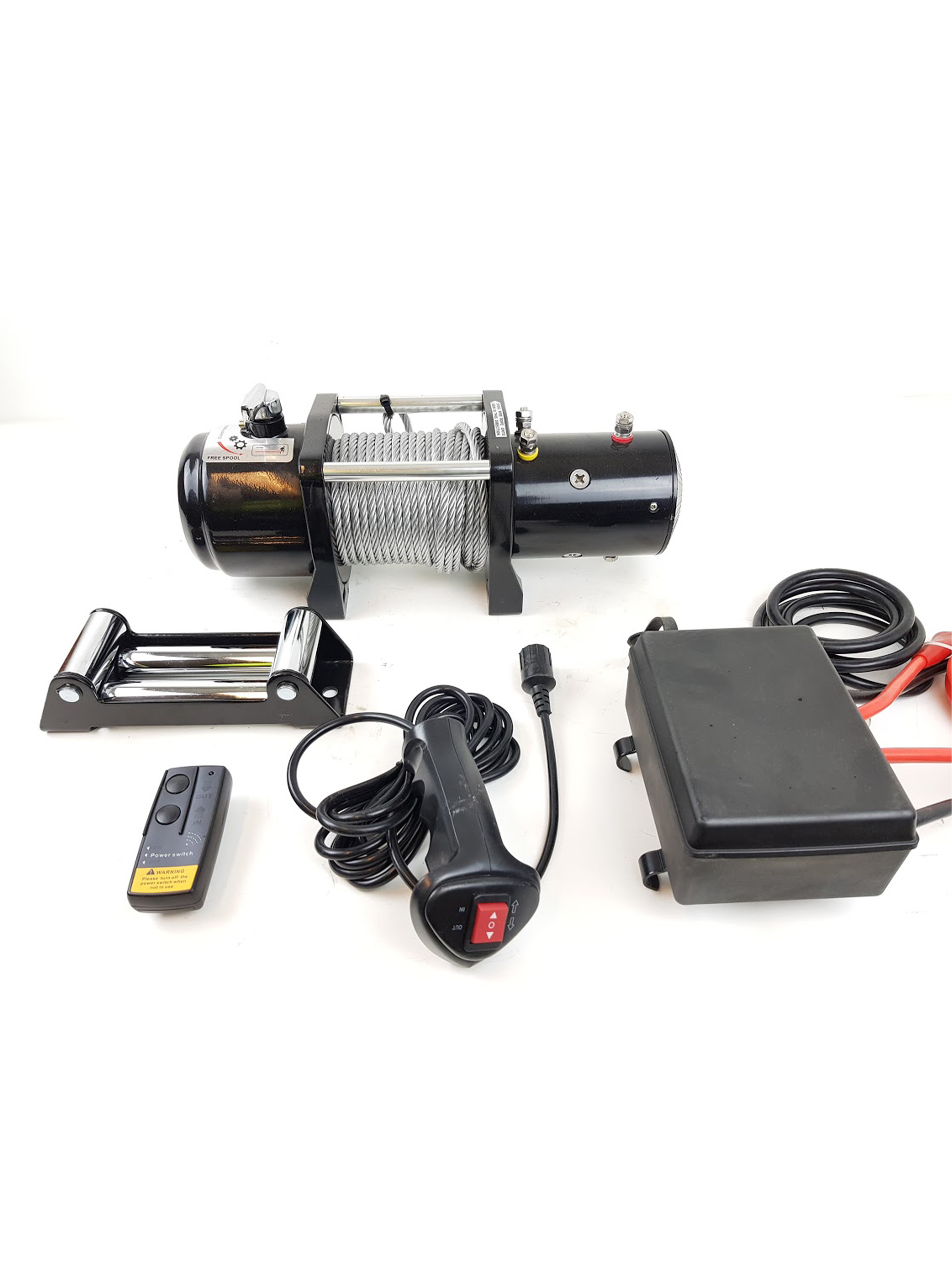 Elektrisk vinsj 2700 kg 20 meter wire - Wee.no