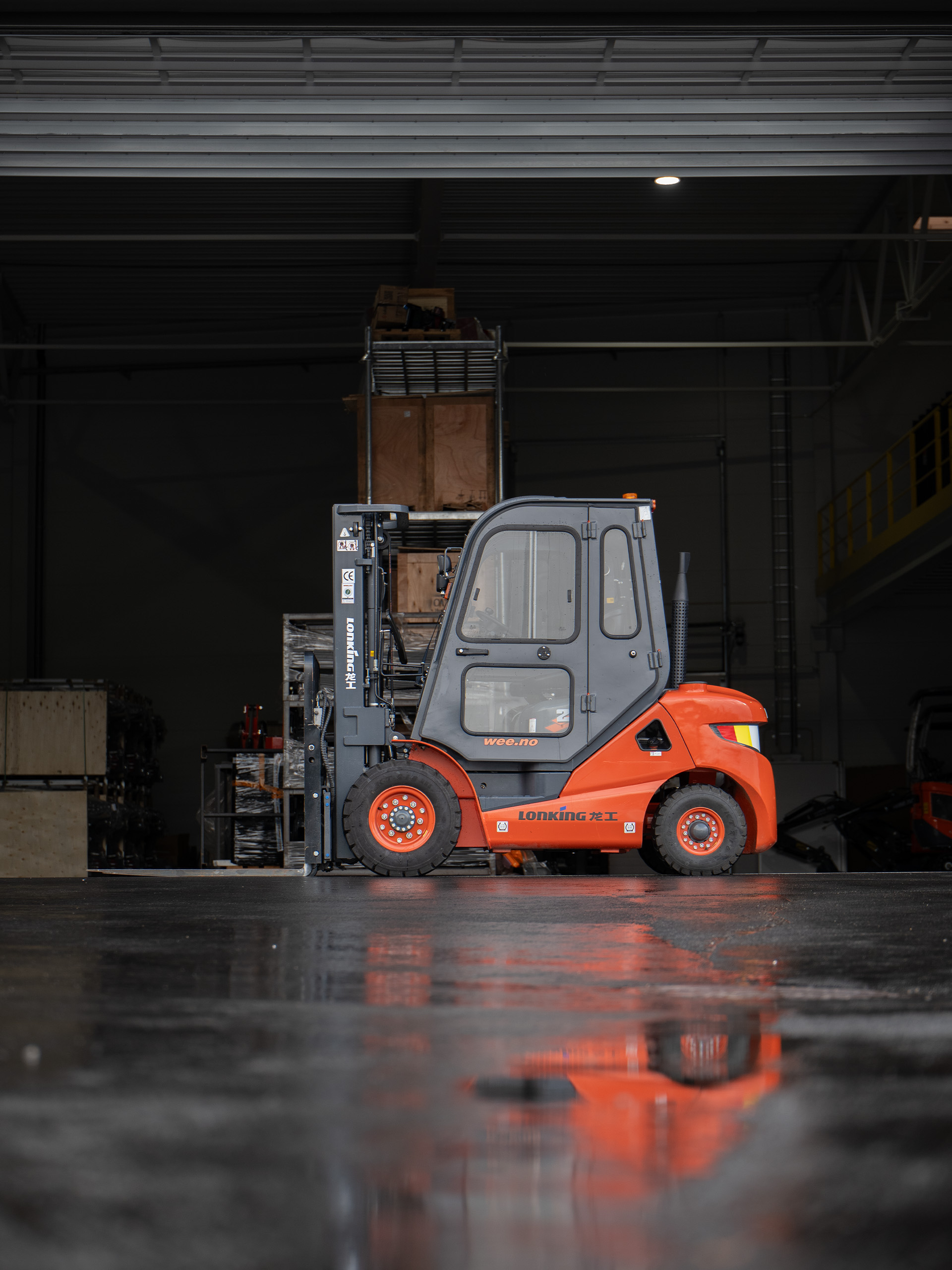 Gaffeltruck 3,5 tonn Lonking diesel - Wee.no