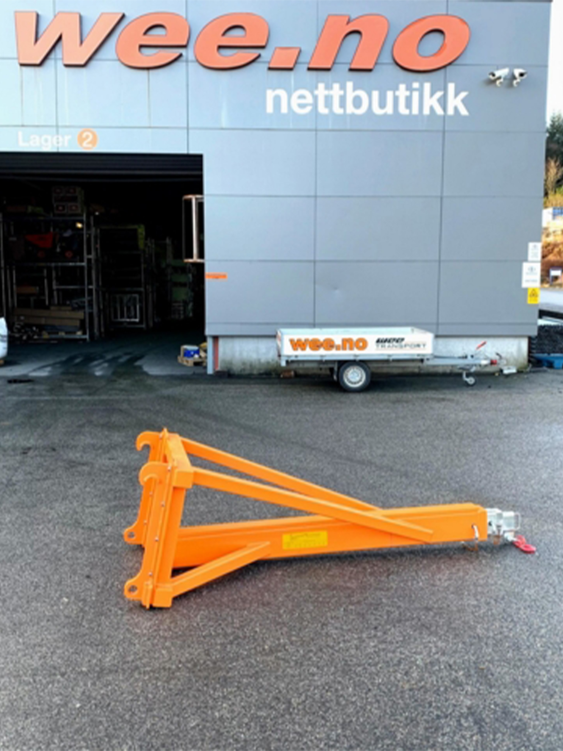 Kranbom 5m 2.8 tonn med L120 store volvo fest - Wee.no