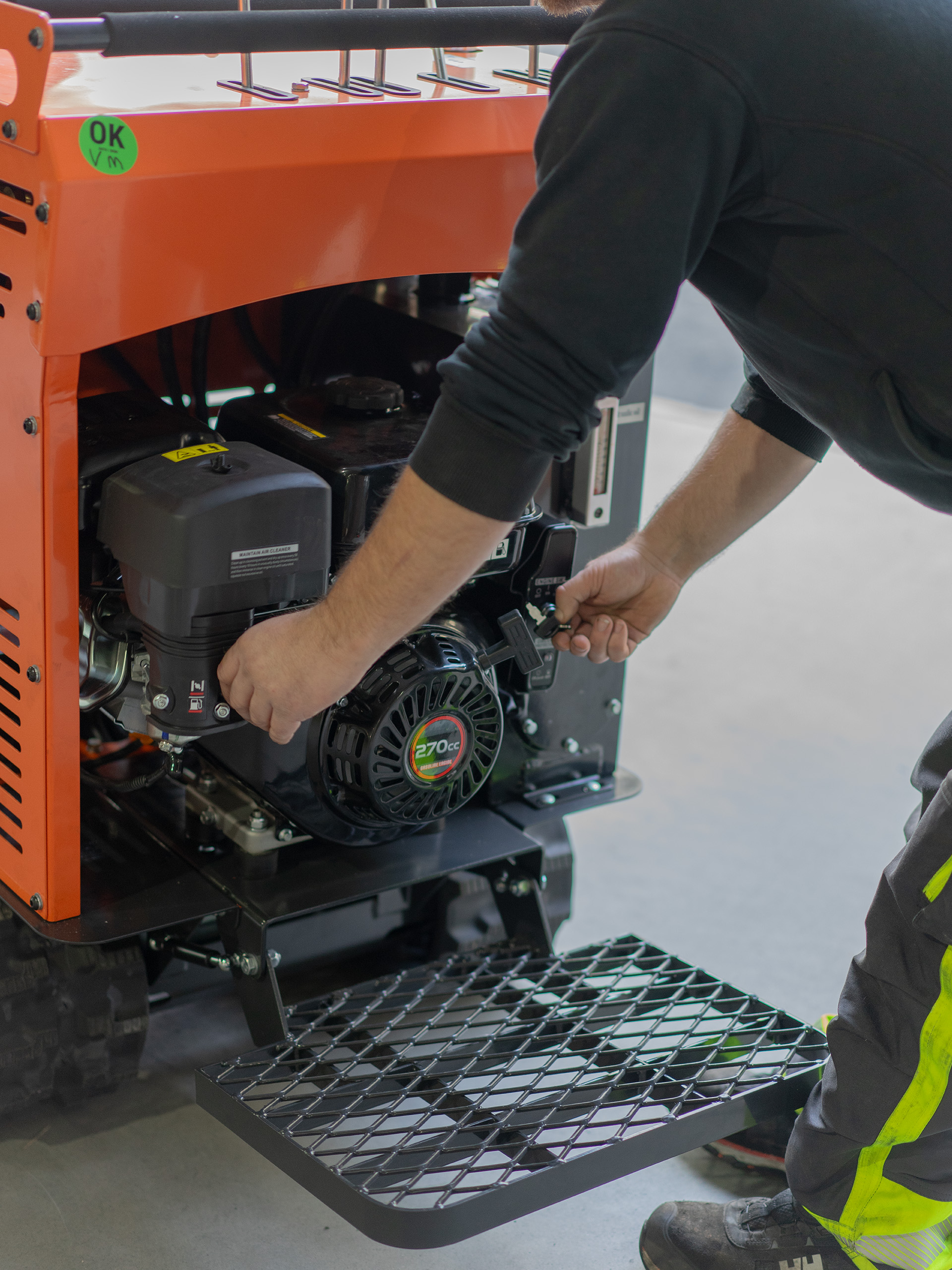 Minidumper Bob 500kg hydraulisk drift - Wee.no