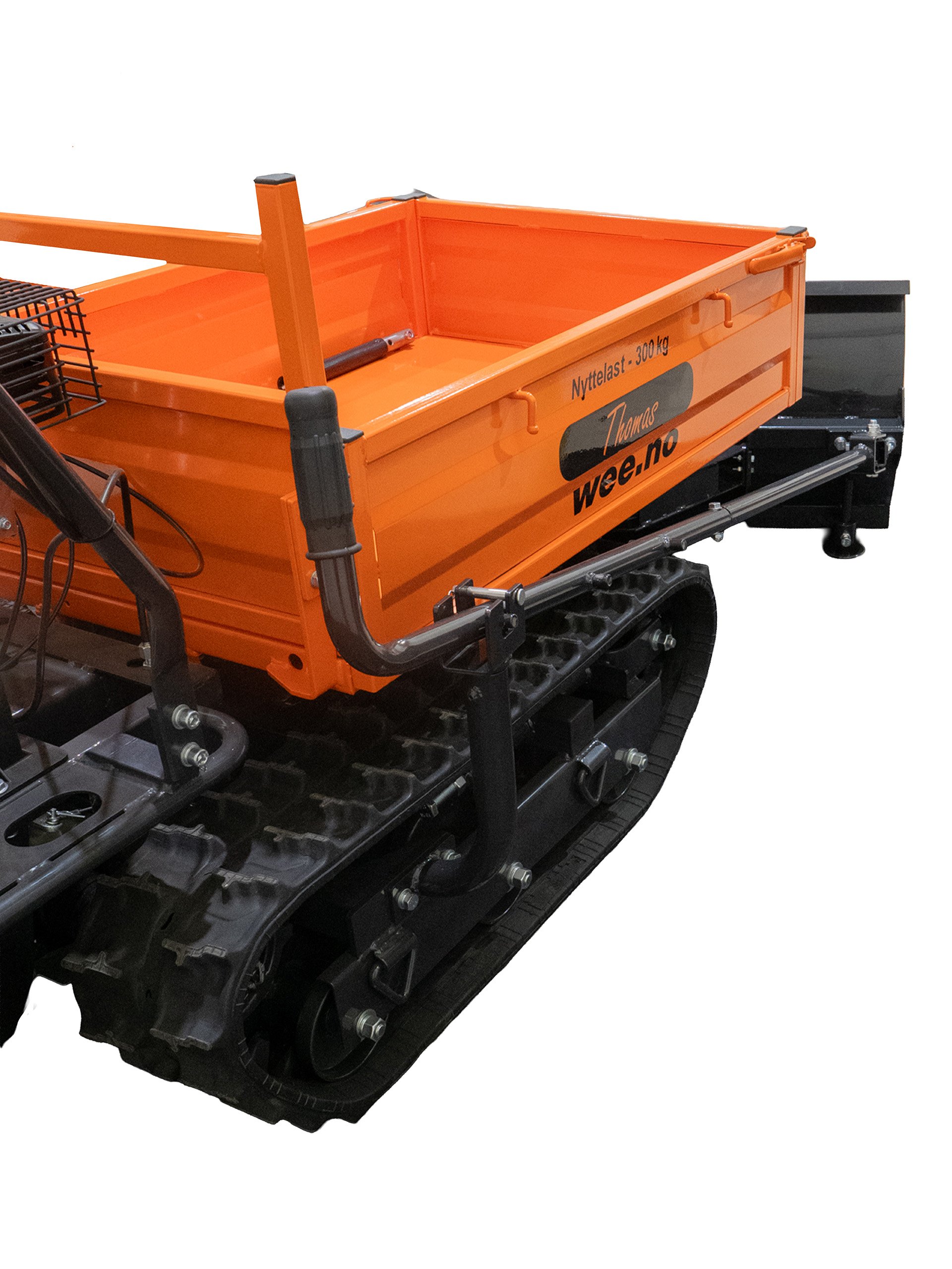 Minidumper Thomas med brøyteskjær - Wee.no