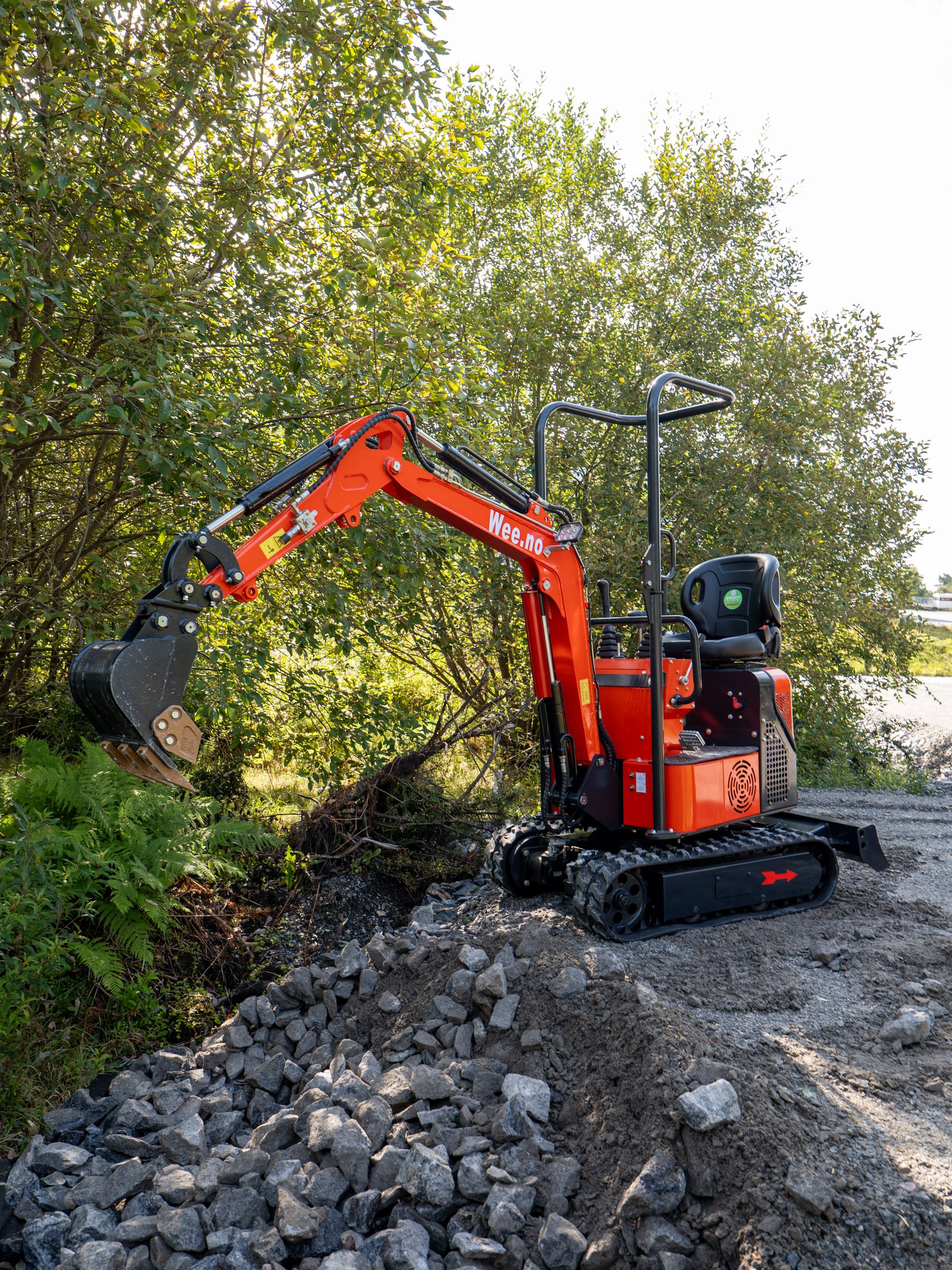 RWX 10-8 minigraver 1000KG - Wee.no