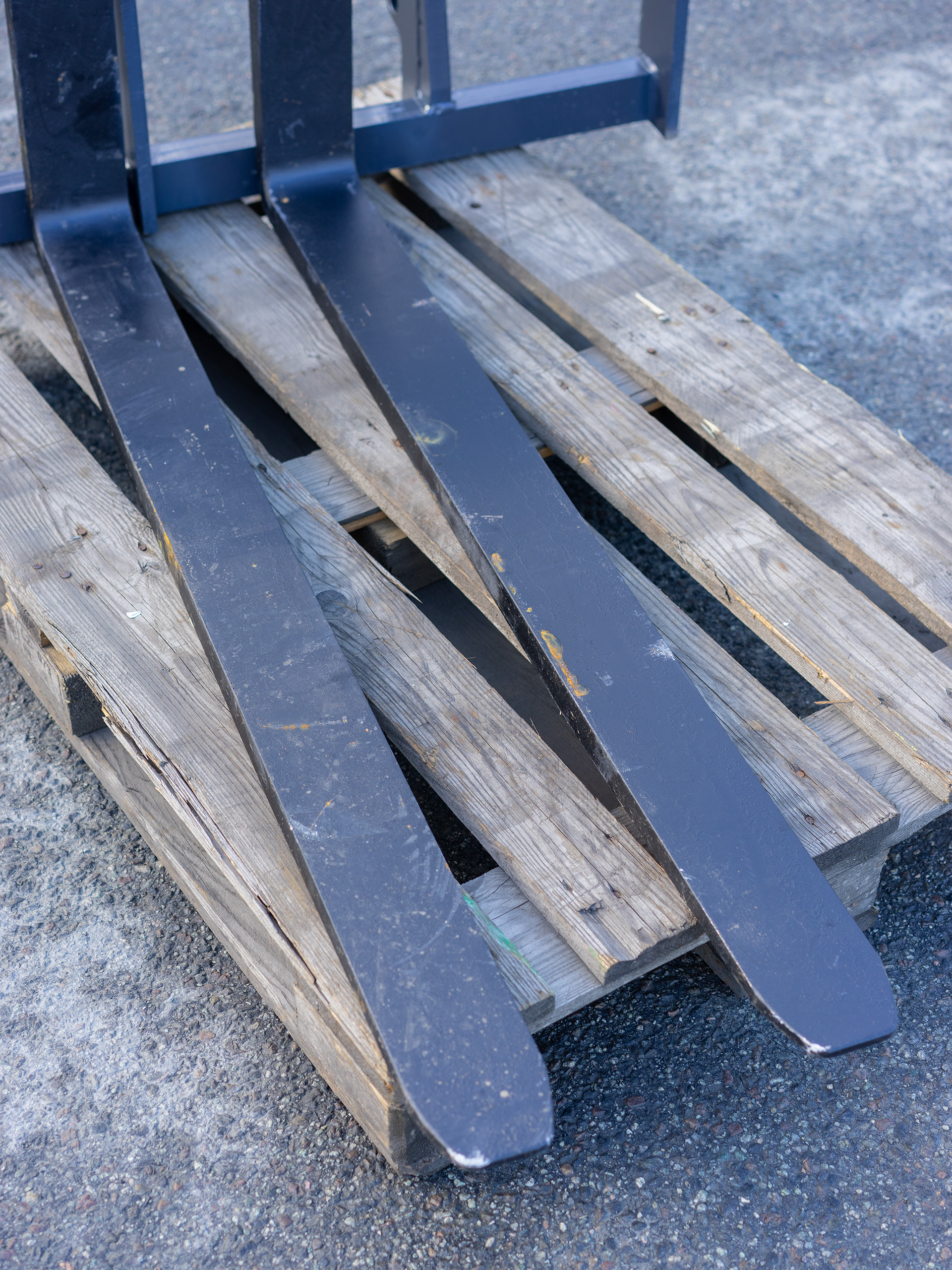 Mekanisk pallegaffel SMS/Trima kobling 2 tonn - Wee.no