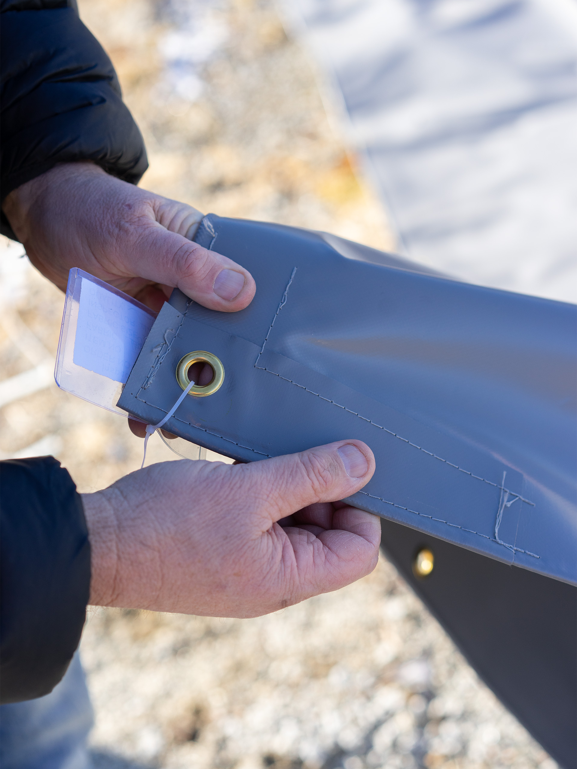 PVC Presenning 4x10m 650 gram - Wee.no