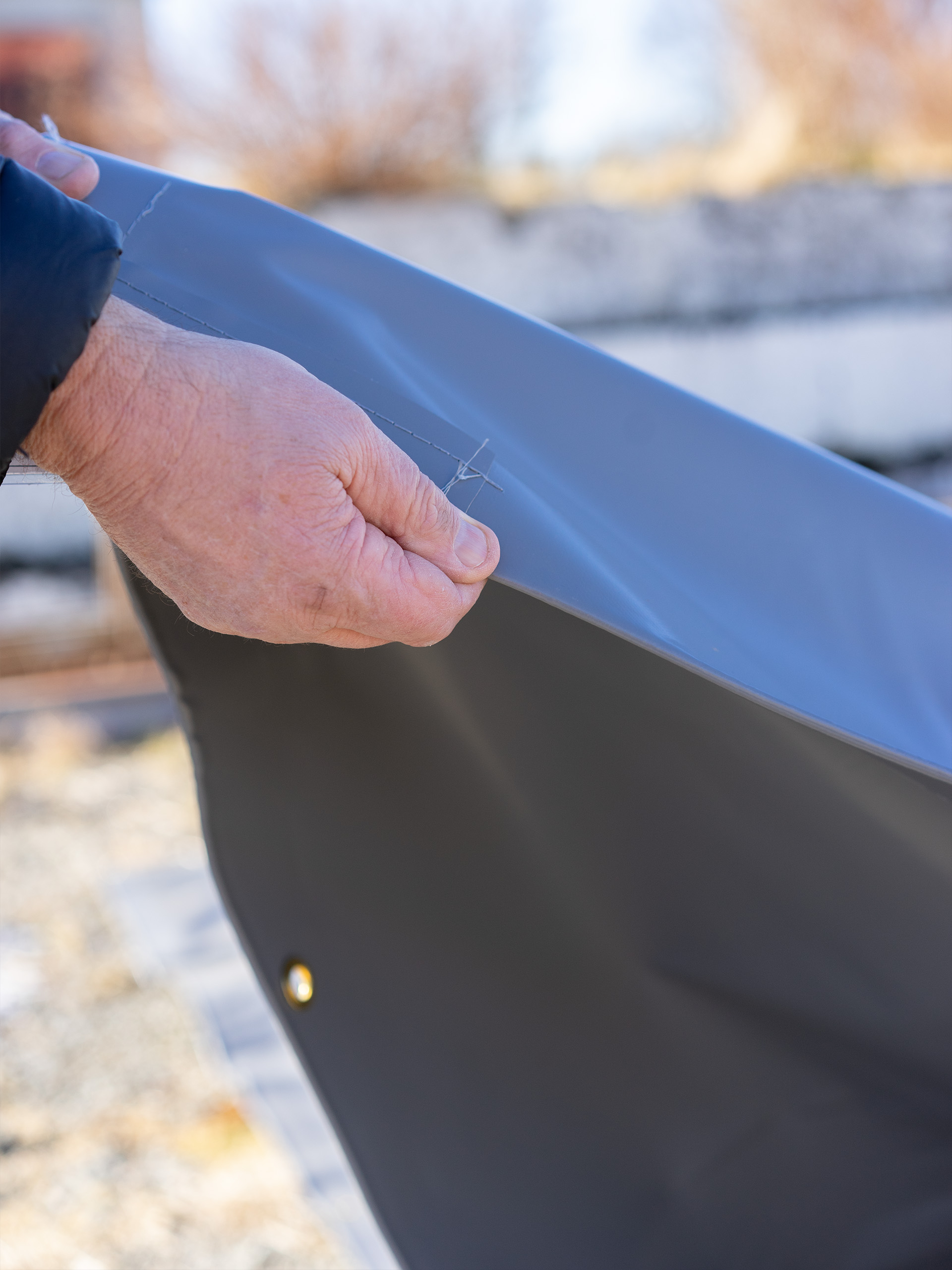 PVC Presenning 4x10m 650 gram - Wee.no