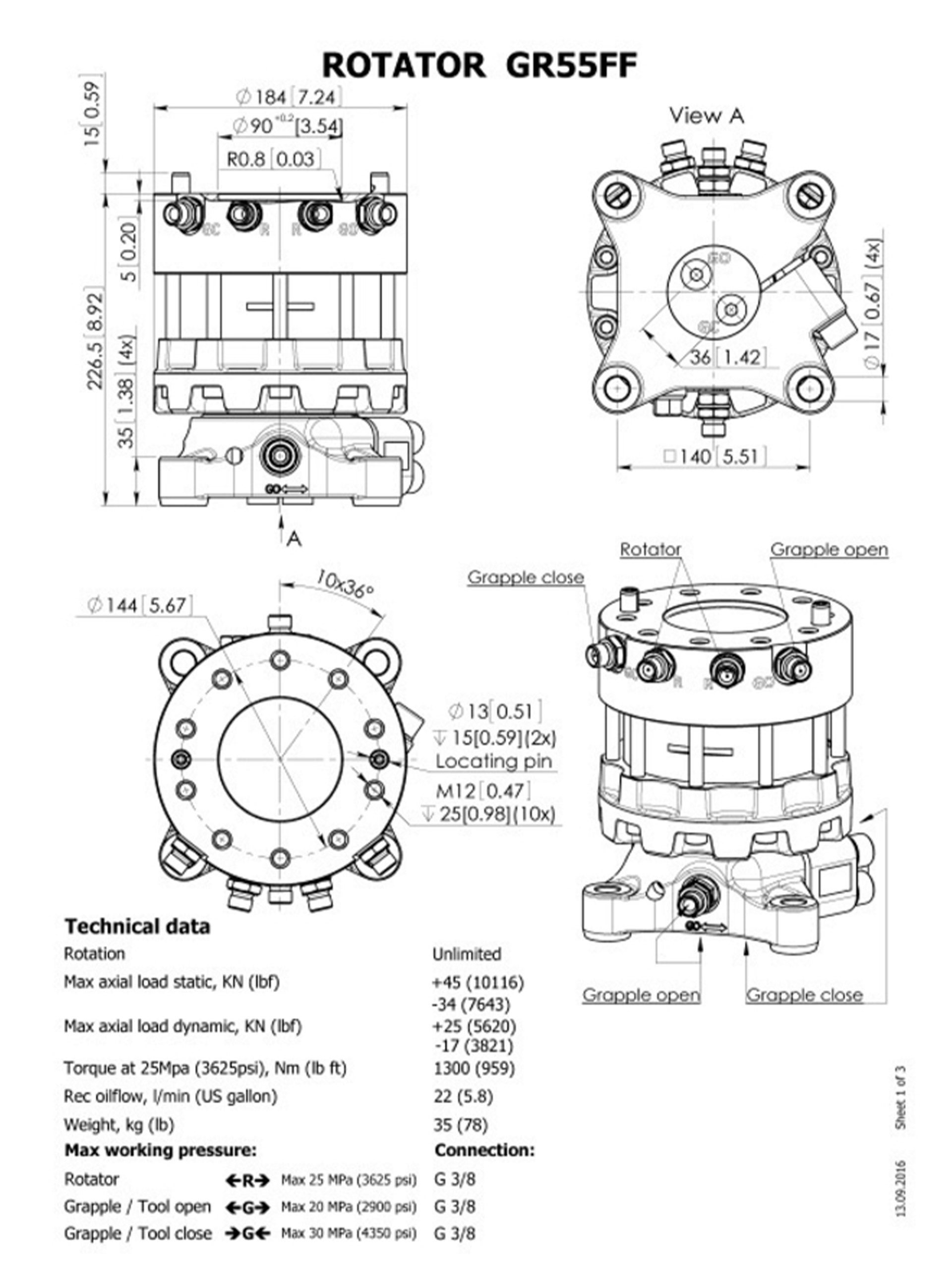 Rotator GR 55 FF - Wee.no