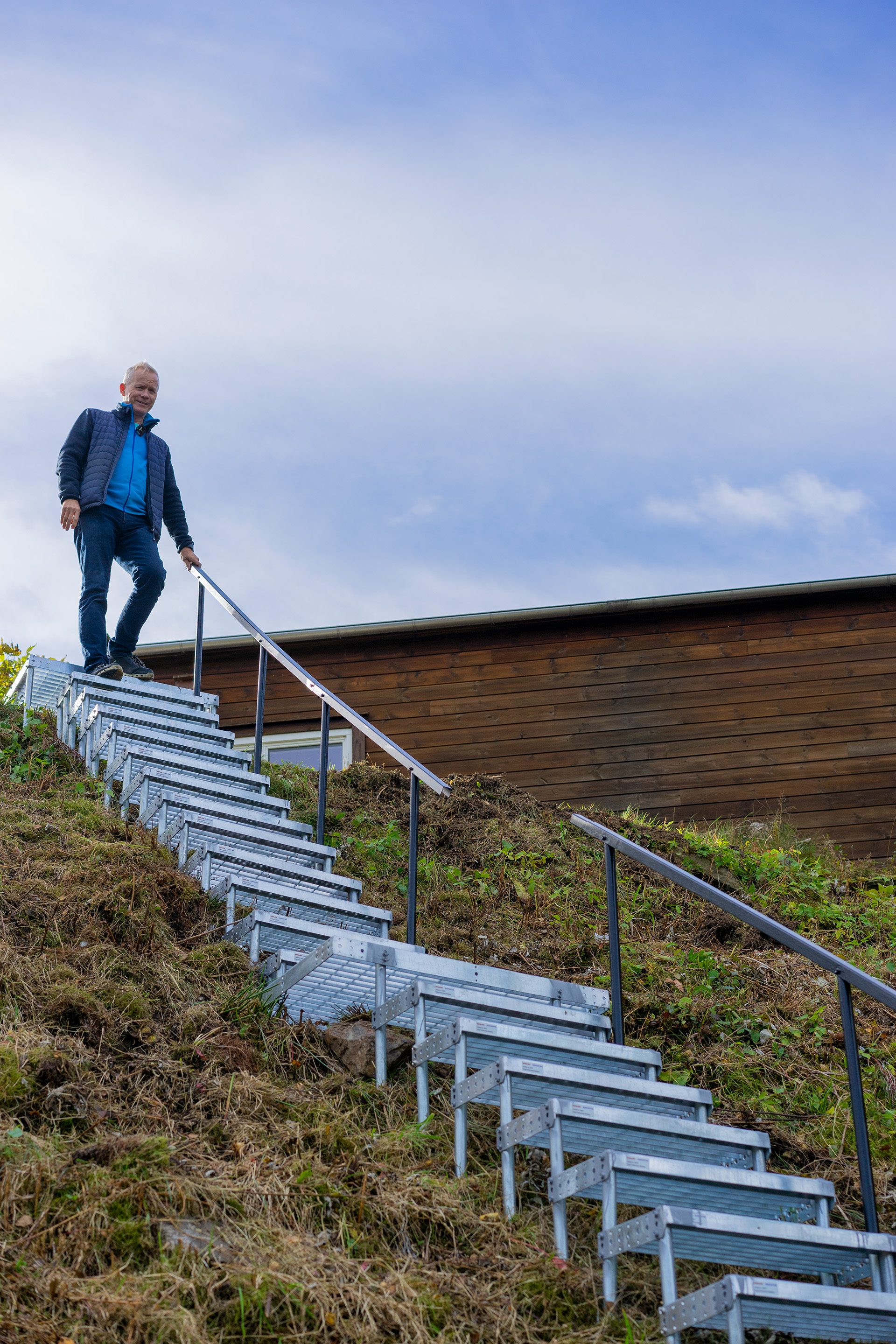 Rekkverk Preikestolen trappesystem - Wee.no