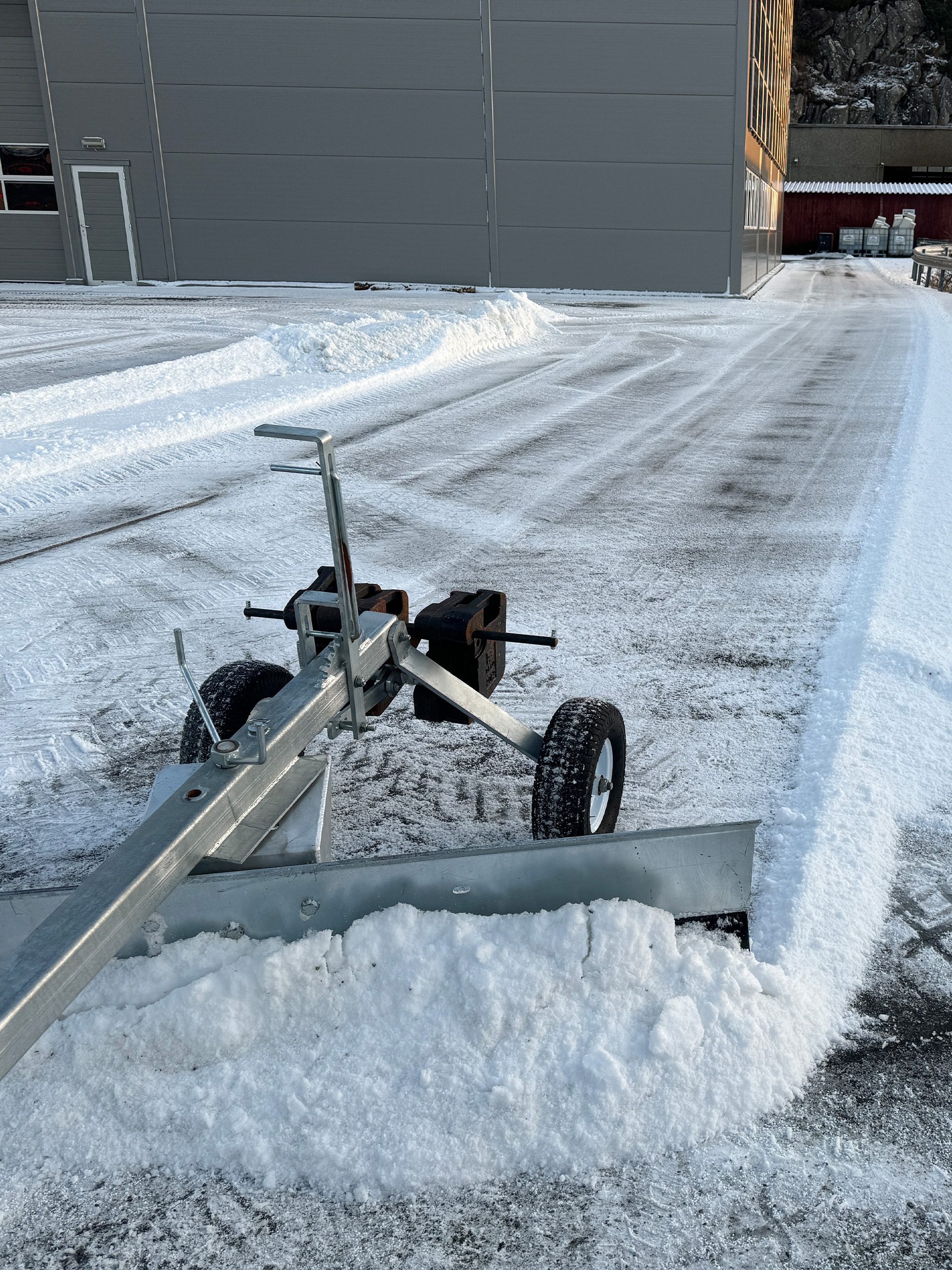 Snøskjær veiskrape til ATV Bil - Wee.no
