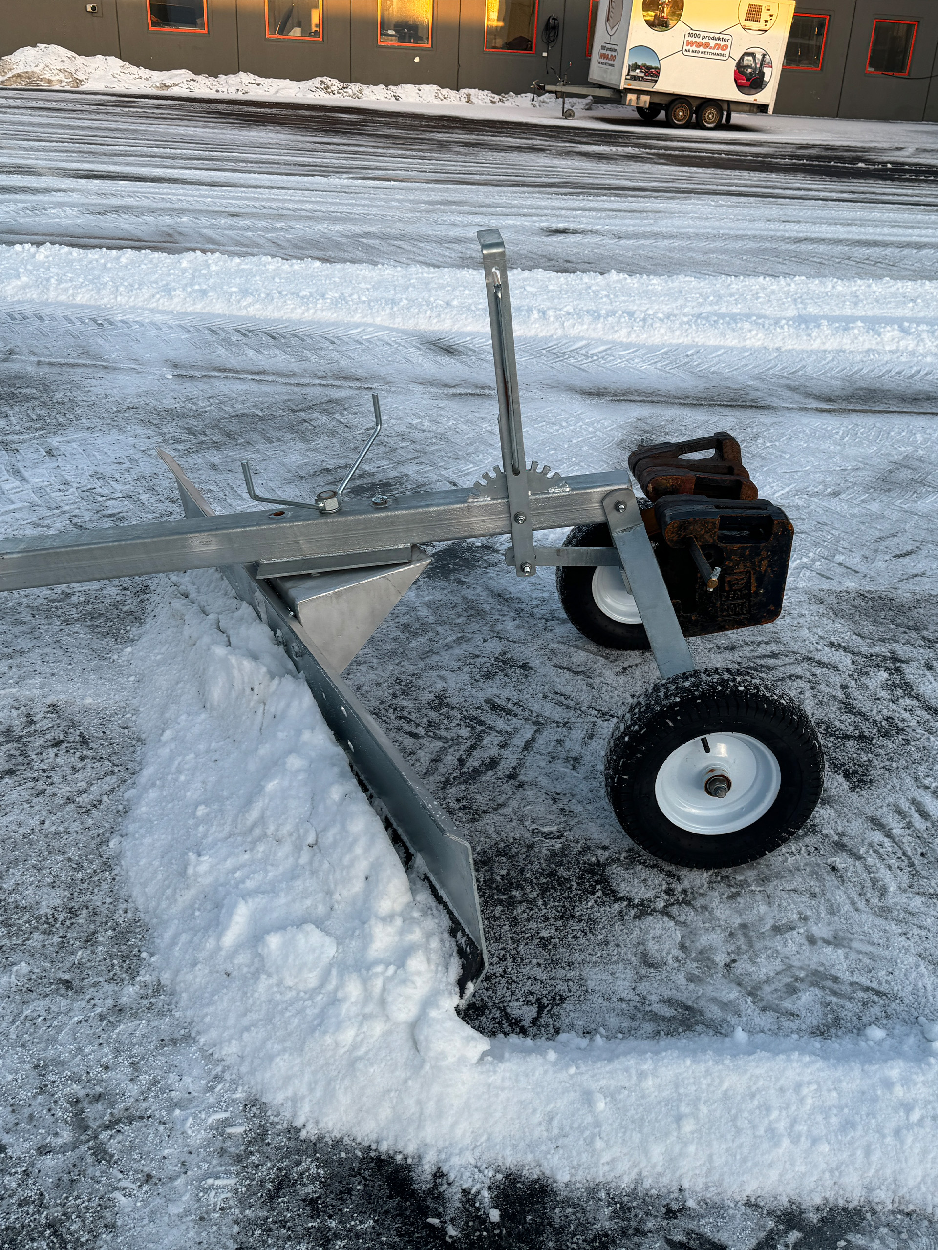 Snøskjær veiskrape til ATV Bil - Wee.no