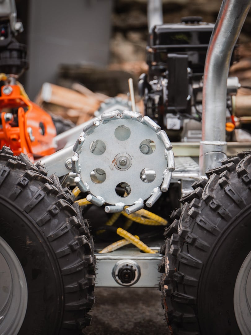 Tømmerhenger Voss med bremser traktor og ATV - Wee.no