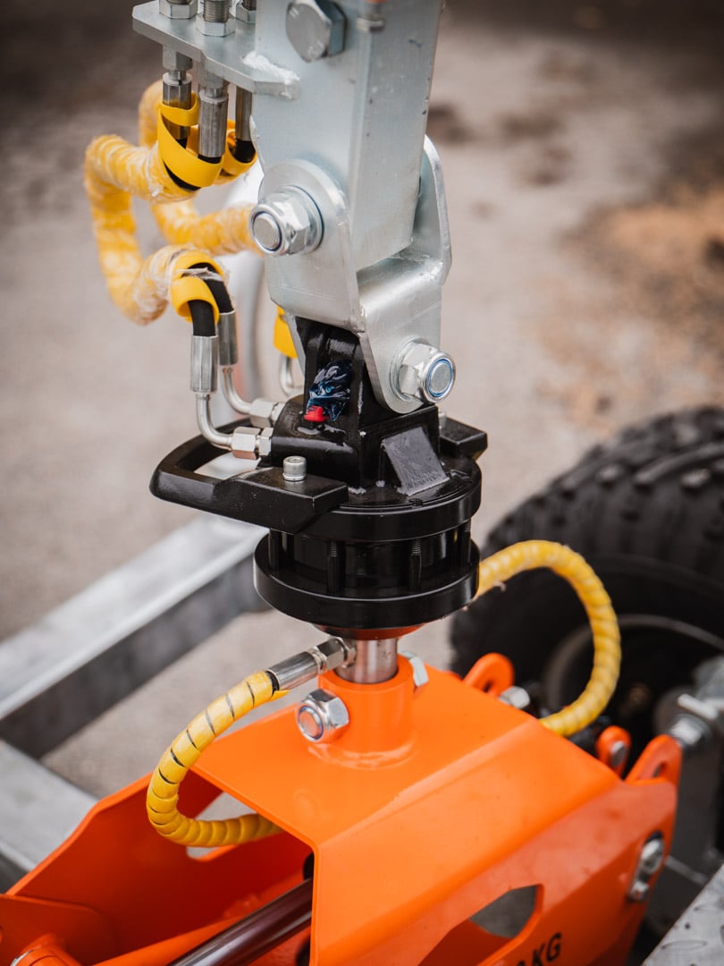 Tømmerhenger Voss med bremser traktor og ATV - Wee.no