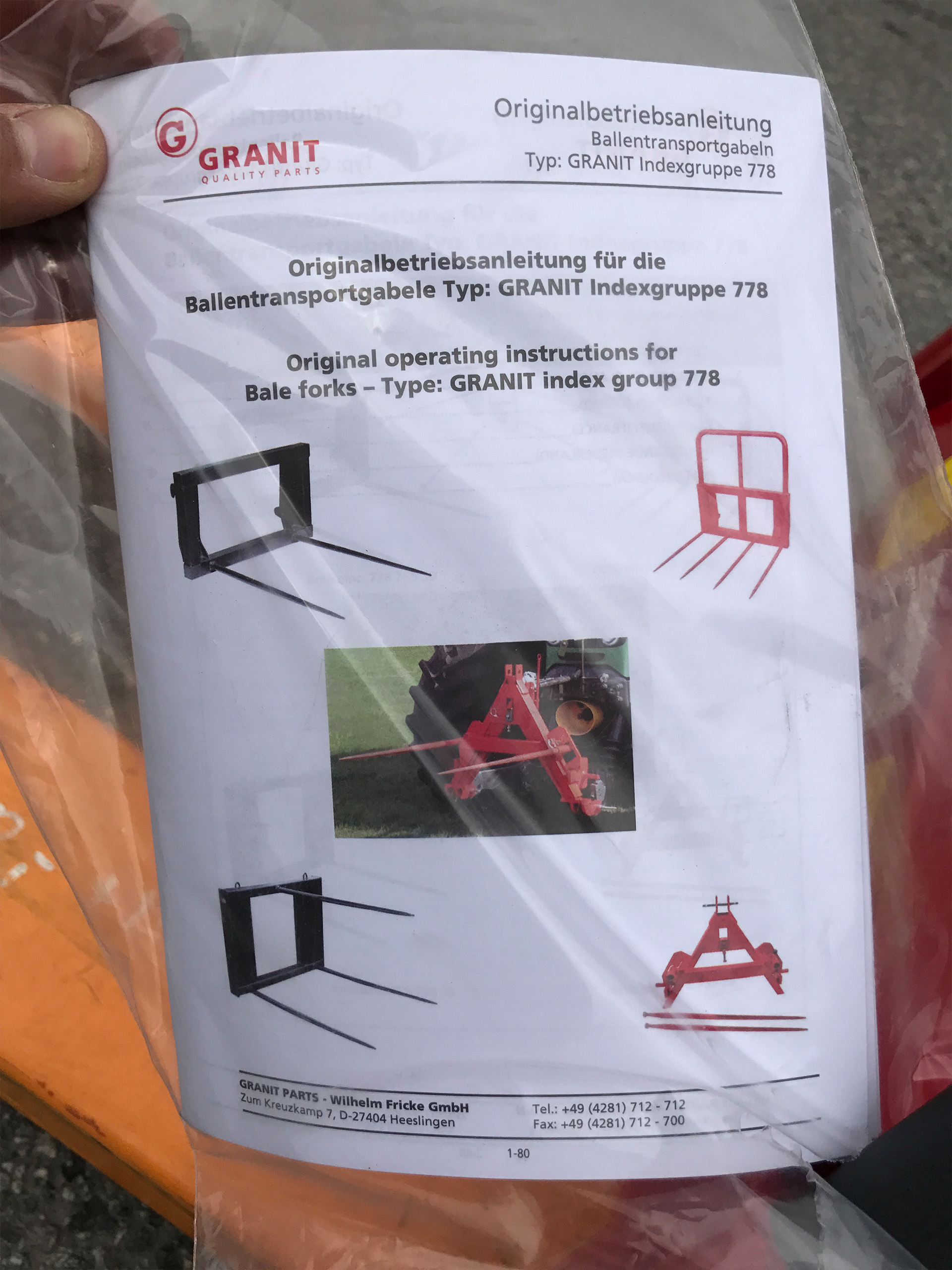 Rundballespyd trepunkts Kat. 1 og 2 - Wee.no