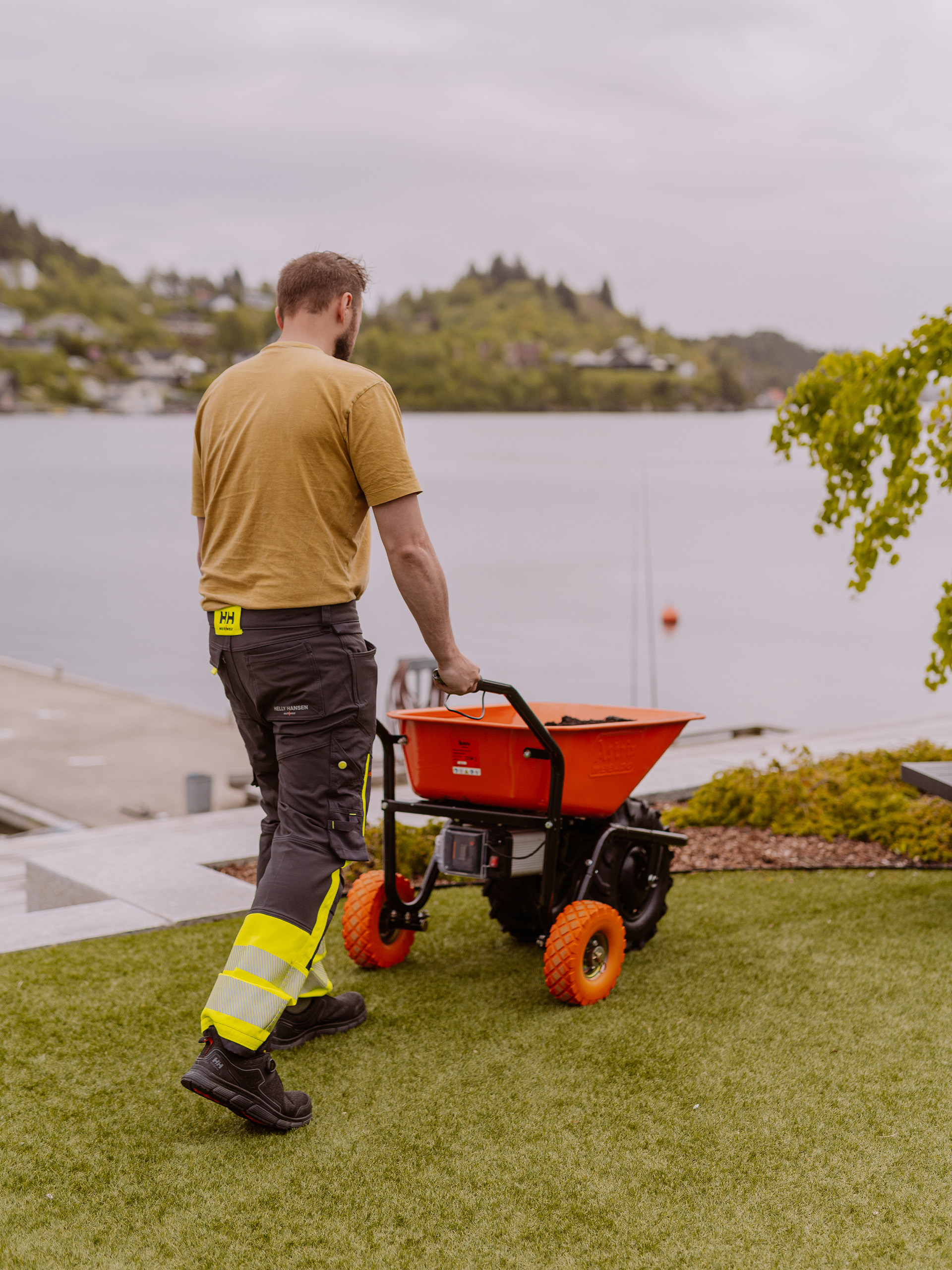 Astrix 2-B elektrisk trillebår - Wee.no