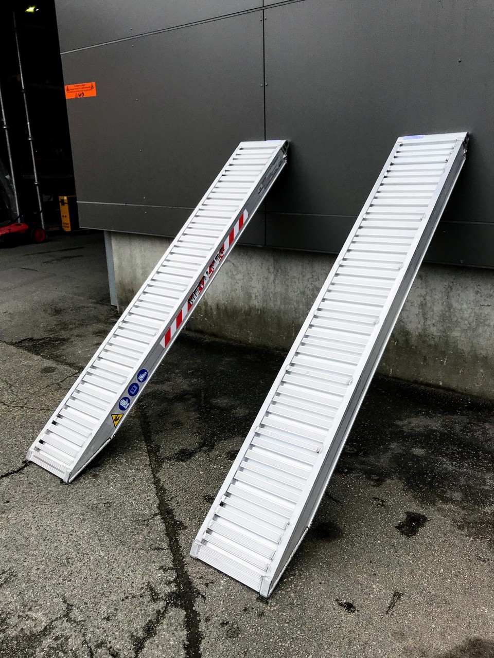 Ramper alu 4 tonn 2.5 meter M115A/25ST - Wee.no